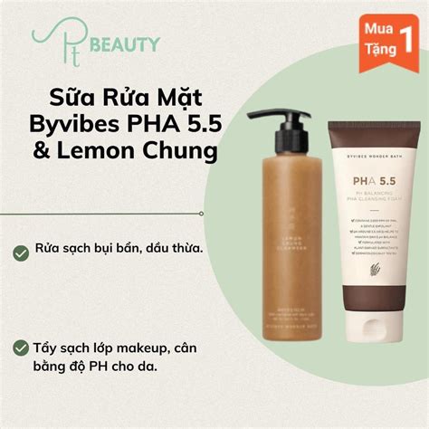 Sữa rửa măt BYVIBES WONDER BATH Hàn Quốc Shopee Việt Nam