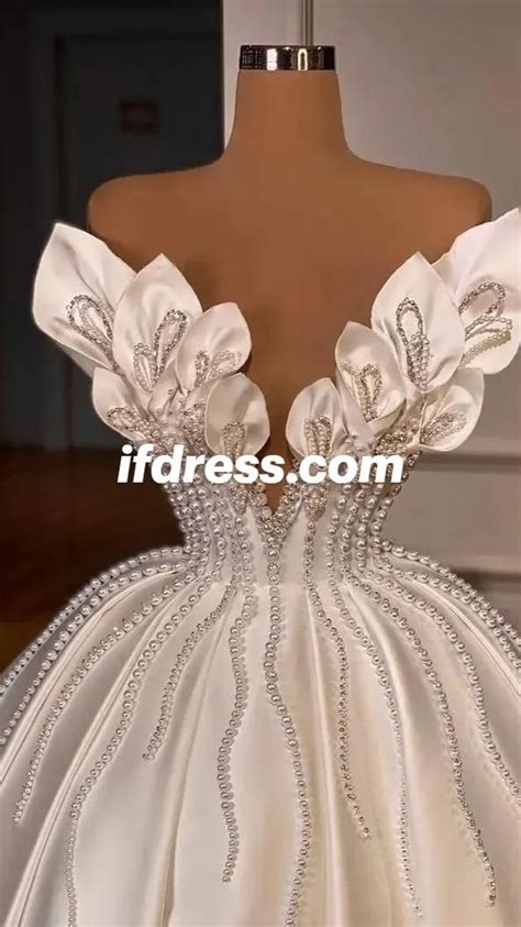 Elegant Beaded Illusion Formal Wedding Dress Fancy Wedding Dresses