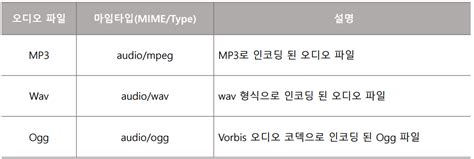 html5 기본 문서 이미지 오디오 비디오 하이퍼링크