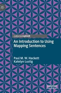 An Introduction To Using Mapping Sentences By Paul M W Hackett