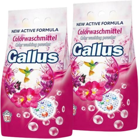 GALLUS Proszek Do Prania 8 45 Kg Kolor Folia Zestaw X2 5907244284485