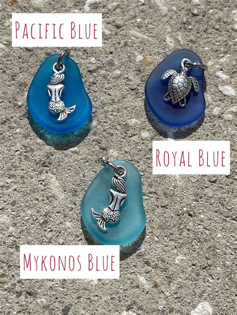 Sea Glass Turtle Necklace Sea Glass Turtle Necklace Etsy