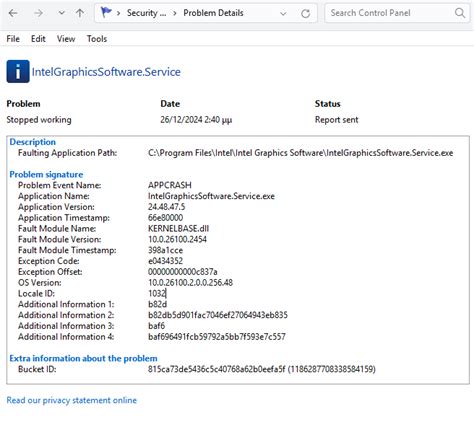 Solved Re Re Intelgraphicssoftware Service V 32 0 101 6325 Crashes During Shutdown Intel