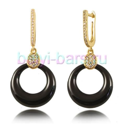 Серьги керамика золото купить в интернет магазине Белый Барс Keychain Personalized Items