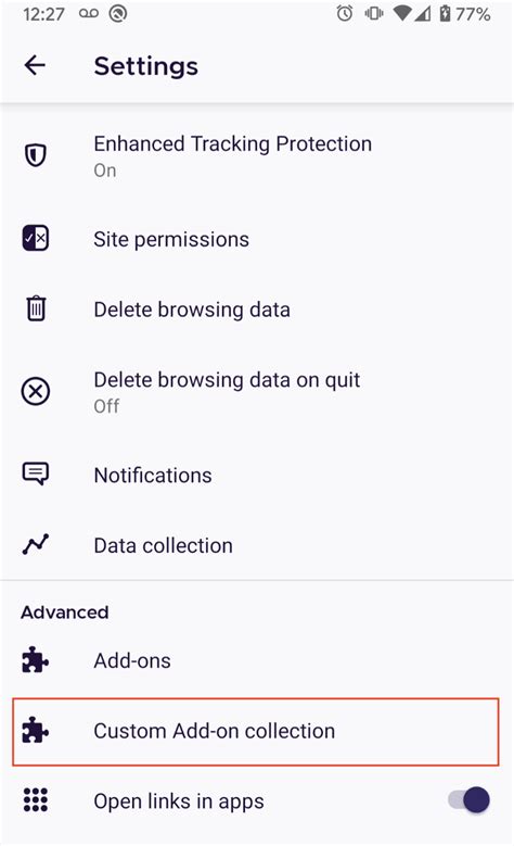 Expanded Extension Support In Firefox For Android Nightly Mozilla Add
