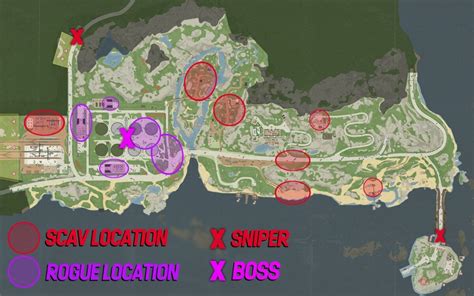 Tarkov Guide Zur Lighthouse Map 2024 Spawns Exits Keys And Loot