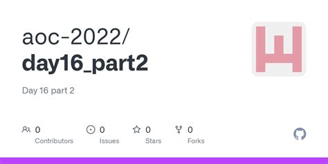 Github Aoc 2022day16part2 Day 16 Part 2