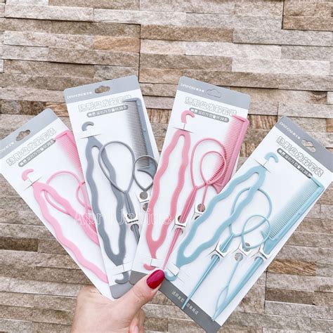 4pcs Set Korean Style Braiding Twist Curler Styling Hairpin Holding
