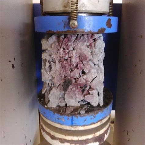 Compression Testing Of Pervious Concrete Cube Download Scientific Diagram