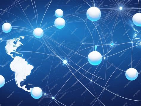 Premium Ai Image Free Vector Digital Global Connection Network Technology Background