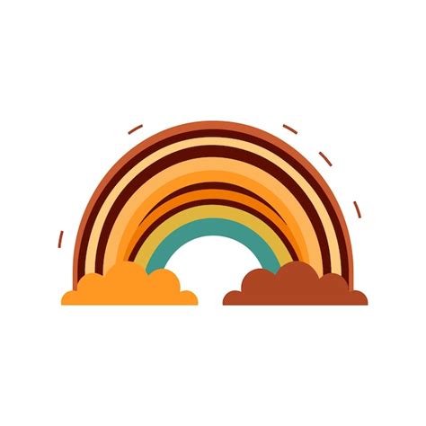 Premium Vector Rainbow Vector Illustration