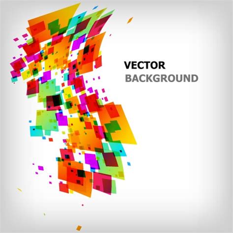 Abstract Background With Square Pattern Plexus Vector Image