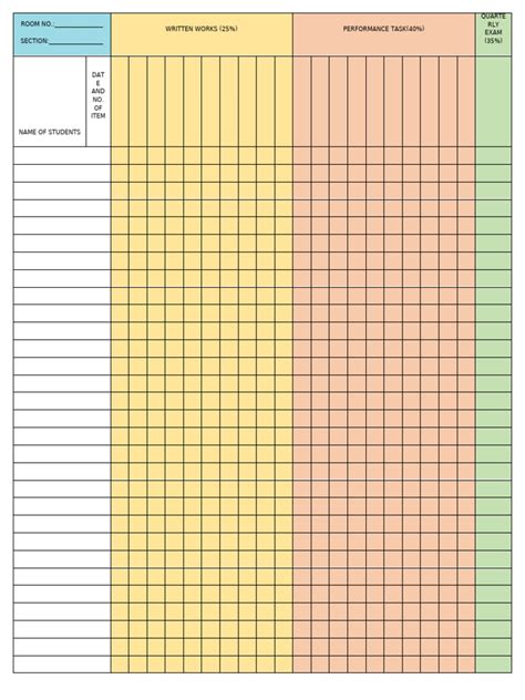 Temporary Class Record 2024 Pdf Temporary Class Record 2024 Pdf