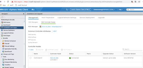 Deploying NSX Controller Part