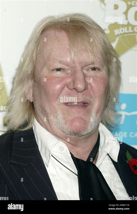 Chris Squires Of Yes Attends The Classic Rock Roll Of Honour At The