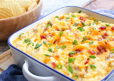Loaded Baked Potato Dip Vegetable Recipes