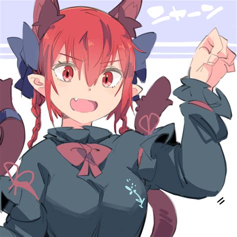 Kaenbyou Rin Touhou Drawn By Akumakishikaisei Danbooru