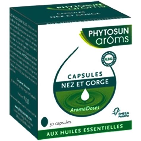Phytosun aroms aromadoses nez et gorge unites aromadoses phytosun arôms Achat au