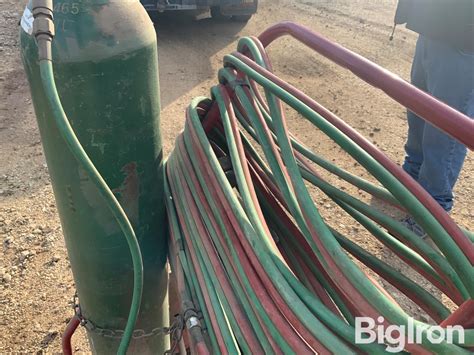 Oxy Acetylene Torch Set On Cart Agriculture Bigiron