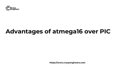 Advantages Of Atmega16 Over Pic Crazyengineers