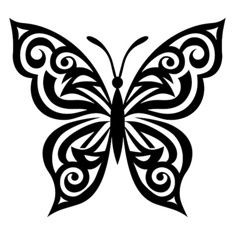 Noeud Celtique Papillon Vecteur Premium