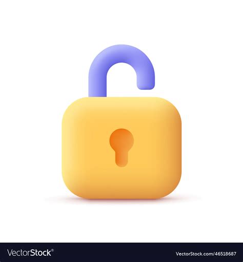 Padlock Lock Security Safety Encryption Royalty Free Vector
