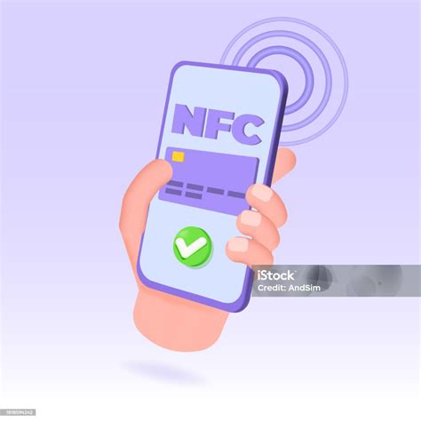 3d 현실적인 벡터 일러스트 레이 션 지불 Nfc 개념 근거리 무선 통신에 대한 스톡 벡터 아트 및 기타 이미지 근거리 무선