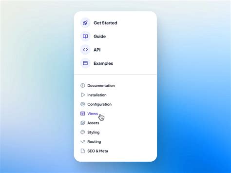 navigation ui designs themes templates and downloadable graphic