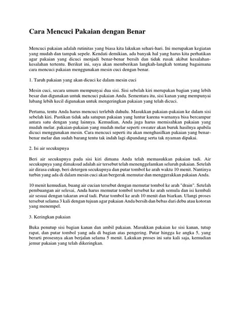 Algoritma Mencuci Pakaian Pdf