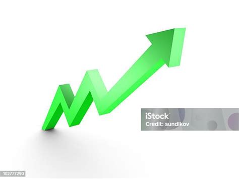 비즈니스 그래프 3d 렌더링됨 개념 화살표 차트별 성장차트에 대한 스톡 사진 및 기타 이미지 성장차트 3차원 형태 화살표 Istock
