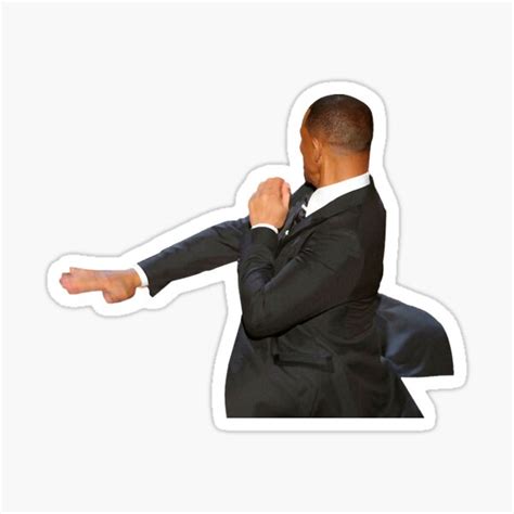 Will Smith Slapping Sticker By Troyjon Redbubble