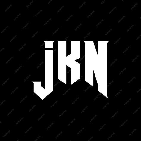 Premium Vector Jkn Letter Logo Design For Technology Company Jkn Logo
