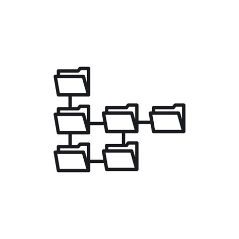 Folder Hierarchy Vector Images Over 590