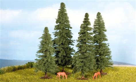 N25232 Noch Classic Trees Fir 8 12cm 4 Oo Ho Tt