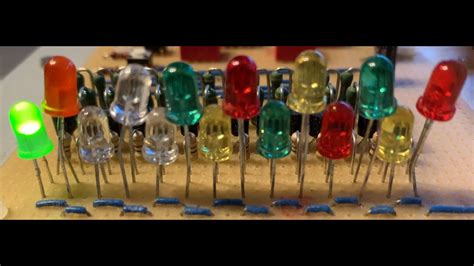 Arduino Lauflicht Version 5 Port Youtube