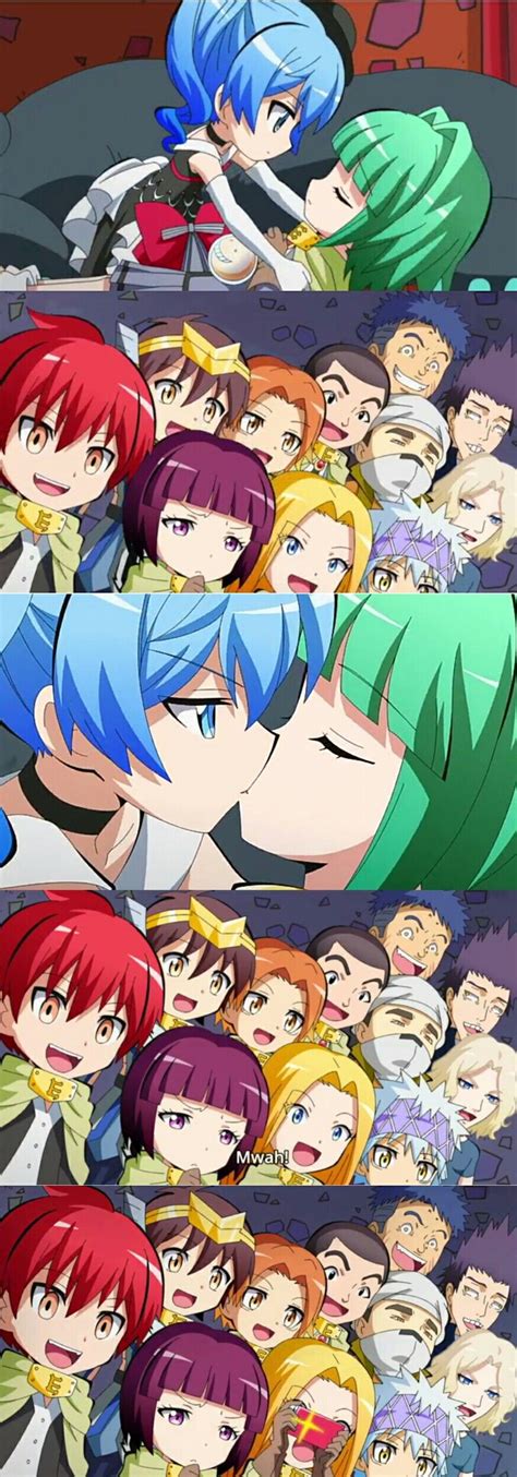 Korosensei Quest Nagisa Kisses Kayano