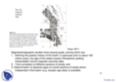 Magnetostratigraphy Stratigraphy Lecture Slides Slides Geology