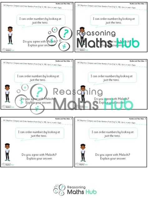 Compare And Order Numbers Master The Curriculum