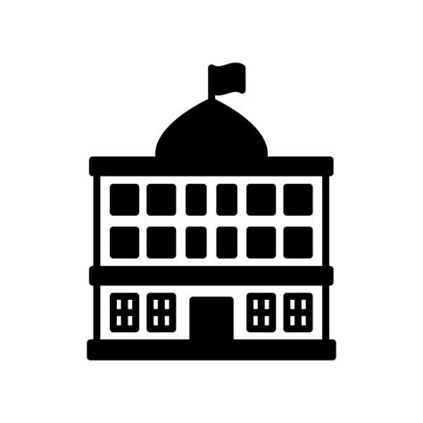 Govt Offices Glyph Icon Illustration 52641938 Vector Art At Vecteezy