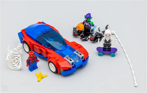 Très Vite Testé Lego Marvel 76279 Spider Man Race Car And Venom Green
