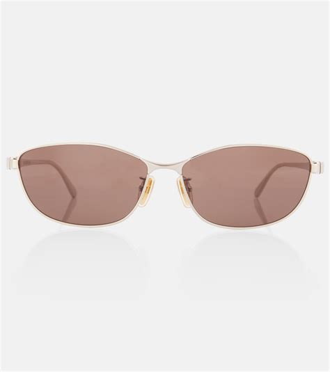 골드 Miami 캣아이 선글라스 Balenciaga Mytheresa