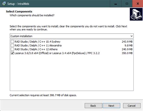 How To Install IntraWeb 16 On Lazarus Atozed Software