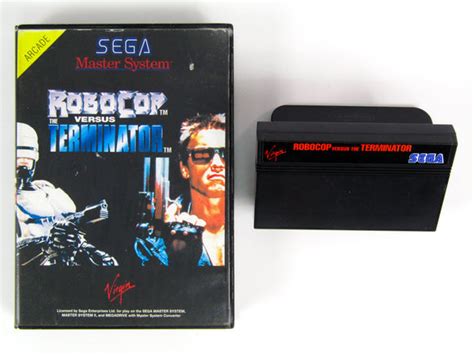 Robocop Vs The Terminator Pal Sega Master System Retromtl