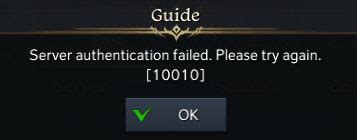 Lost Ark How To Fix Server Authentication Failed GhostArrow