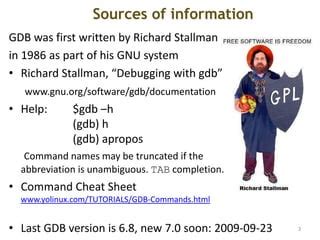 Advanced Debugging With Gdb Pptx Operating Systems Computer Software And Applications
