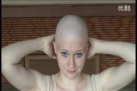 Shaved Head Women Shaved Heads Shave Eyebrows Summer Haircuts Bald Girl Bald Women Balding