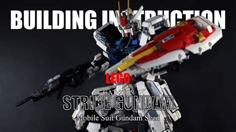 Building Instruction Lego Strike Gundam Part 4 Mobile Suit Gundam Seed