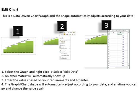 0414 Column Chart With Growth Line Powerpoint Graph Template Presentation Sample Of PPT