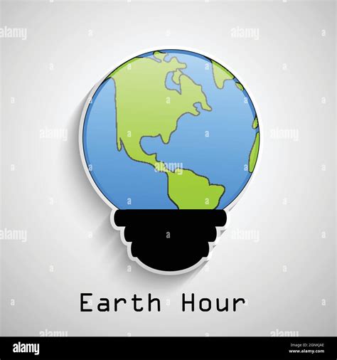 Earth Hour Background Stock Vector Image And Art Alamy