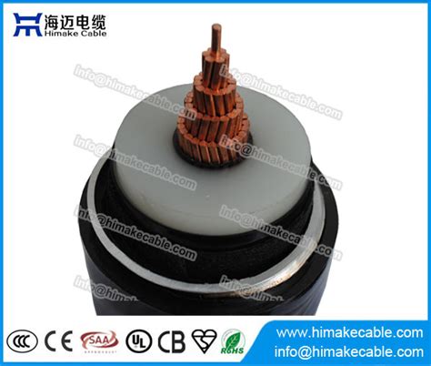 Hv Xlpe Insulated Corrugated Aluminum Sheath Power Cables With Rated